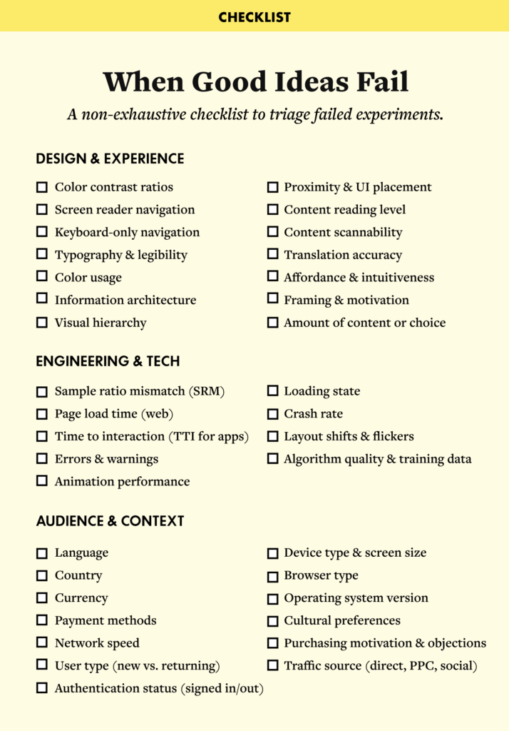 The Good Experimental Design toolkit - Erin Does Things